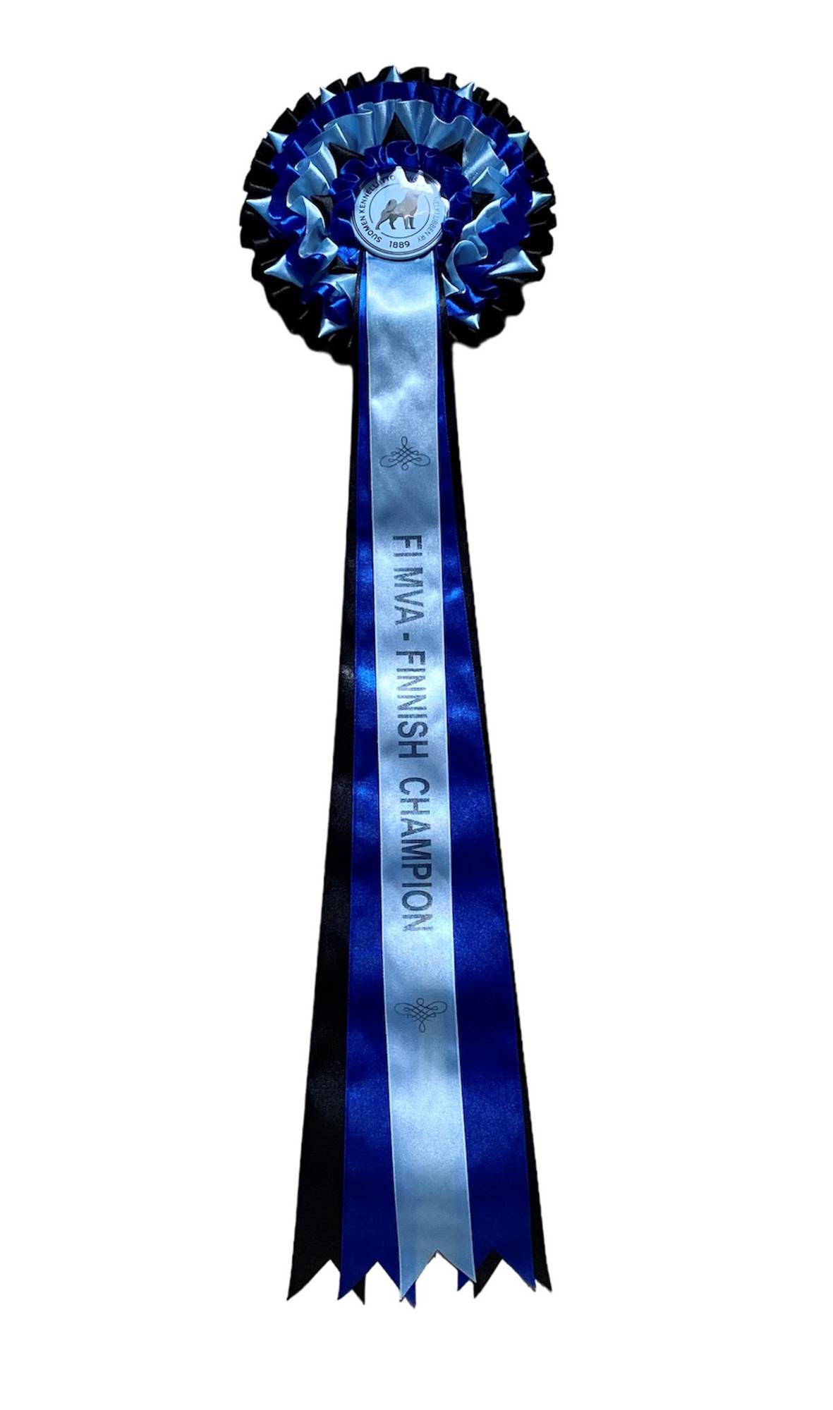 FI MVA Ruusuke, musta/sini/vaalsini - Showlink verkkokauppa