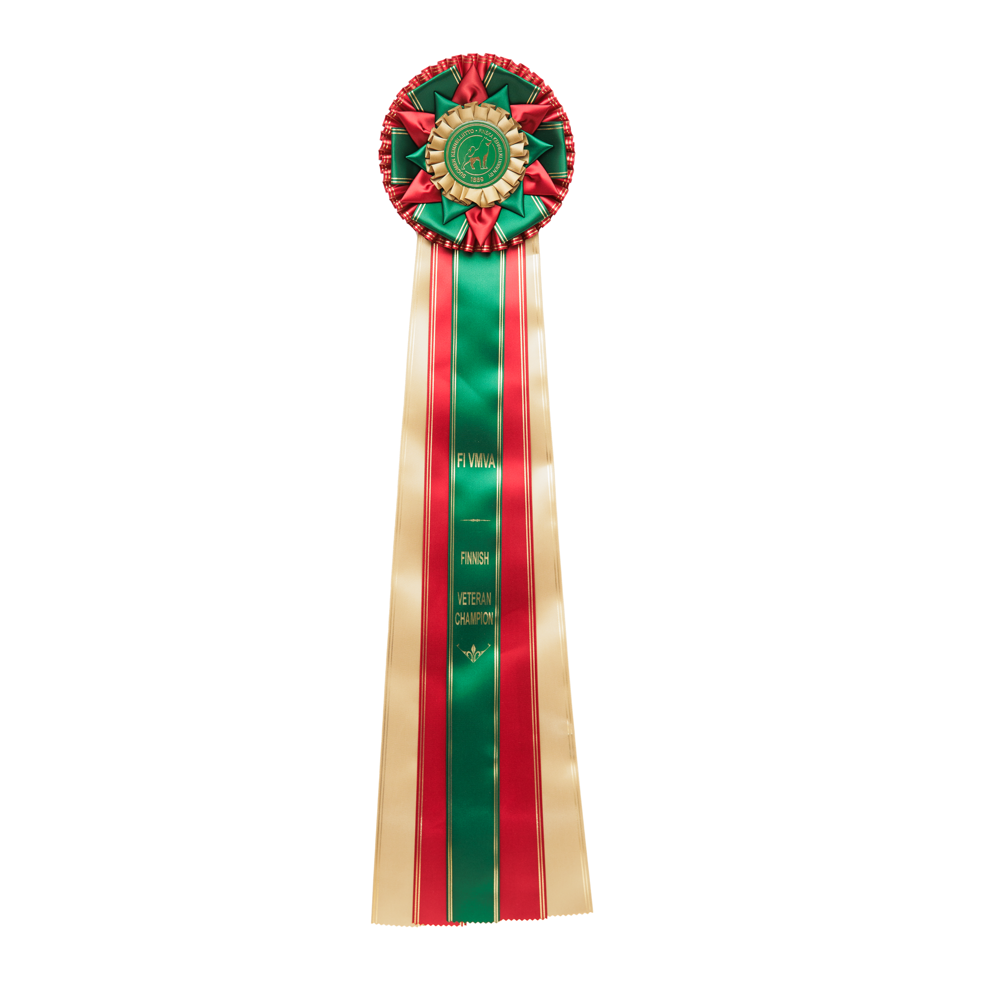 FI VMVA / Suomen veteraanimuotovalio -ruusuke - Showlink verkkokauppa